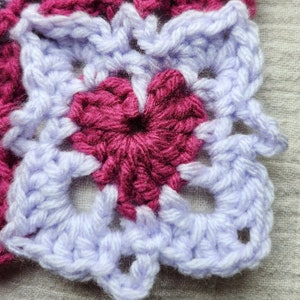 Mini French Square Crochet Temperature Blanket Pattern: Printable Log ...