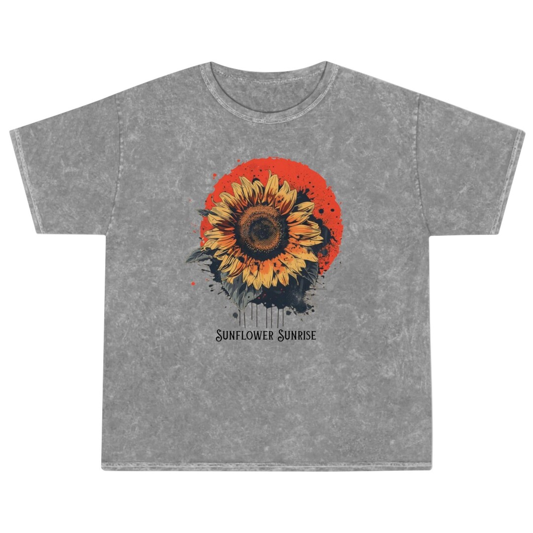 Timeless Grunge Style - Sunrise With an Attitude: Edgy Sunflower Tee ...