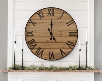 24 Inch Wall Clock | Etsy