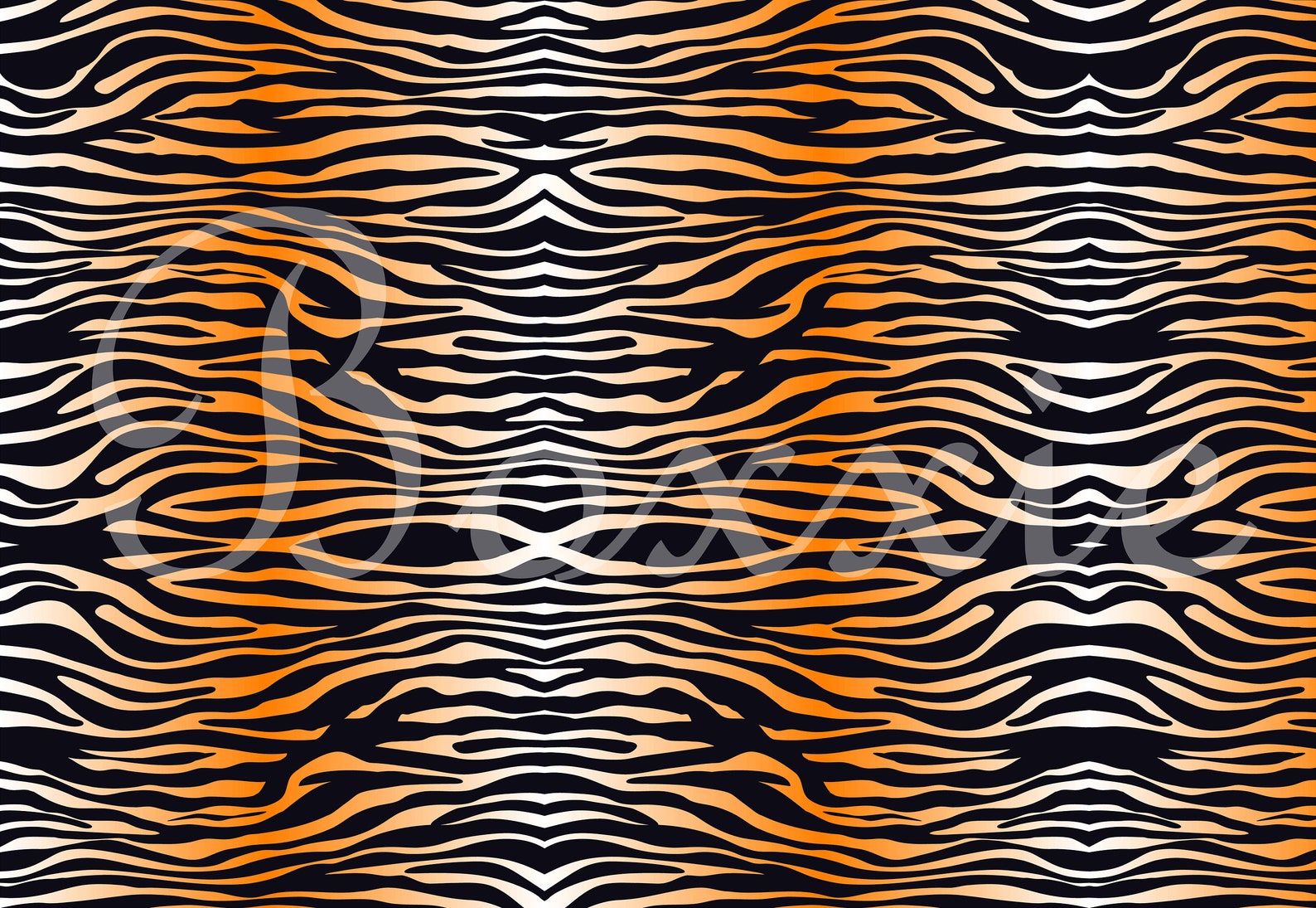 Tiger Stripe Wrapping Paper Gift Wrap Sheets or Roll Animal - Etsy