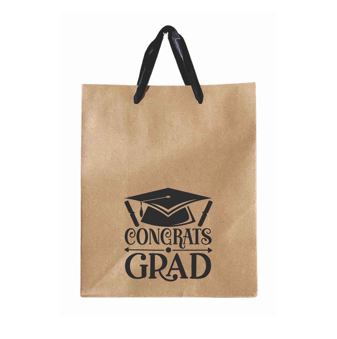 Congrats Grad Gift Bag, Graduation Gift Bag, Gift Bag for Friend ...