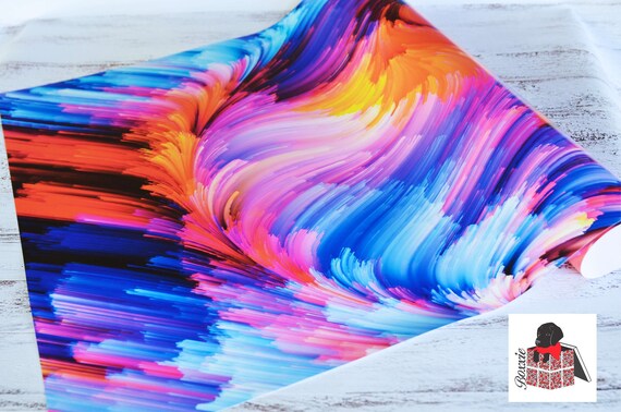 Swirl Abstract Wrapping Paper Sheets Gift Wrap Pinks and Blues - Etsy