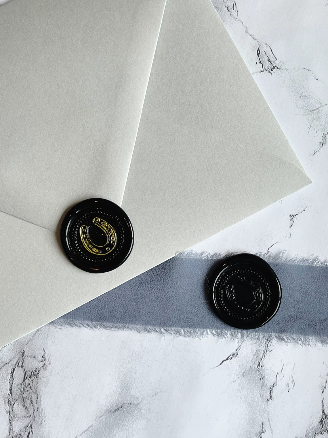 Western Rodeo Horseshoe Wax Seal Stamp With Sticker / Little - Etsy