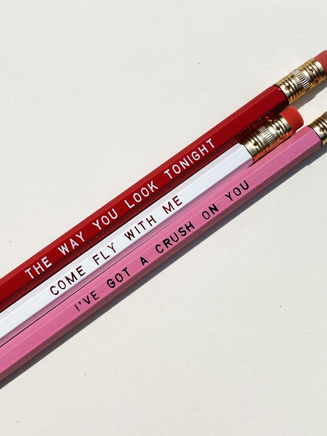 Frank Sinatra Hits Pencils Rat Pack 50s Set Retro Vintage Classic Songs ...