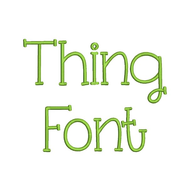 Thing 1 Font - Etsy