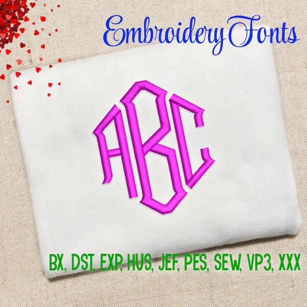 Monogram Embroidery - Etsy