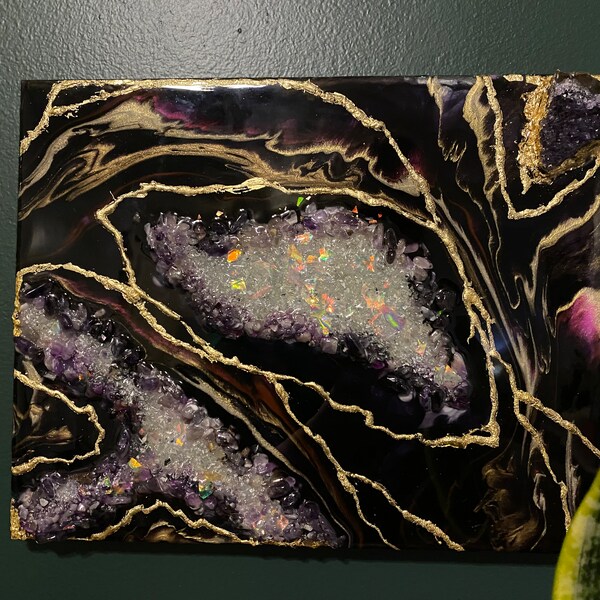 Geode Art - Etsy