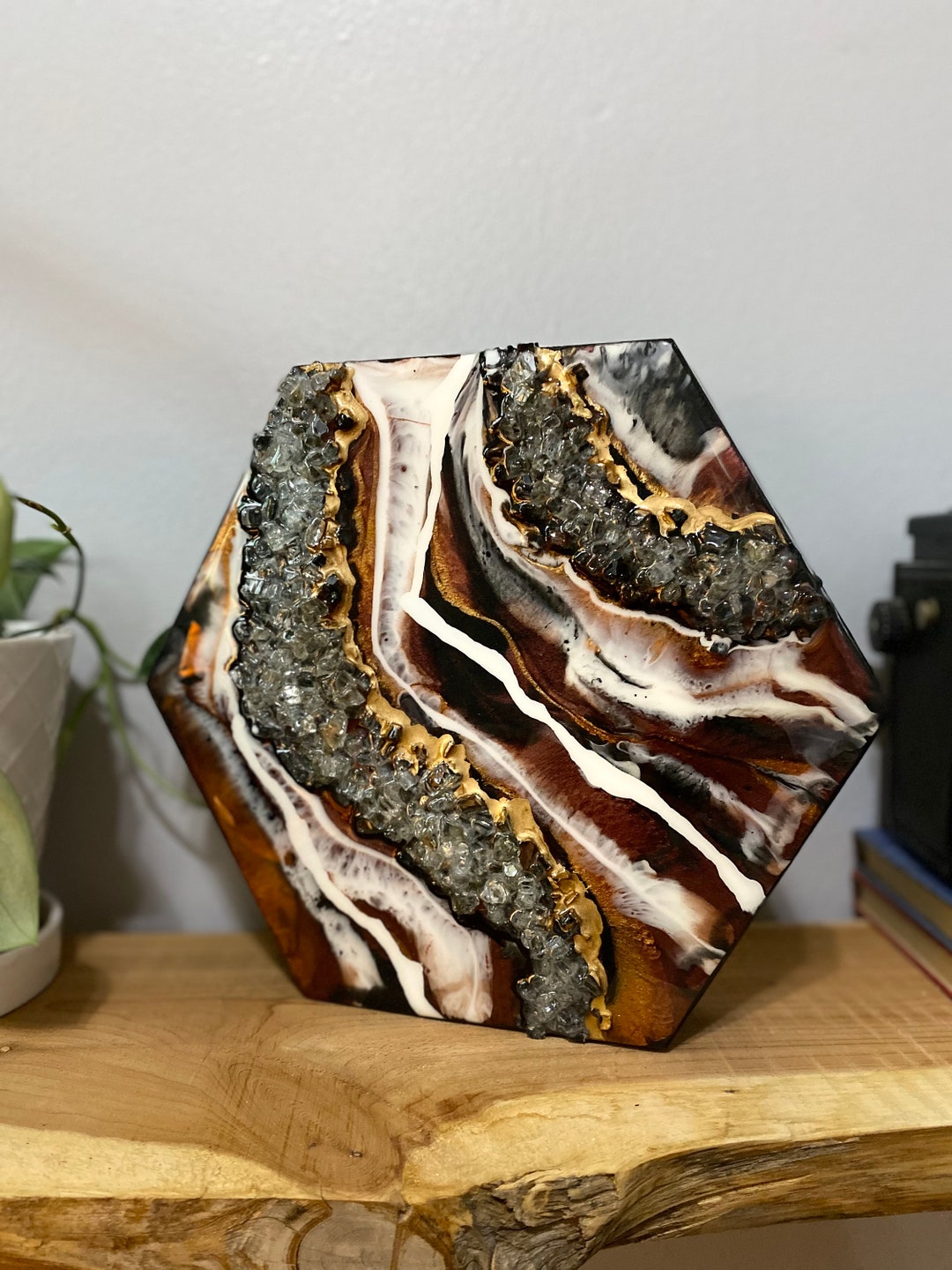 Geode Geode Wall Art Luxury Home Decor 3D Art Textured Artwork - Etsy