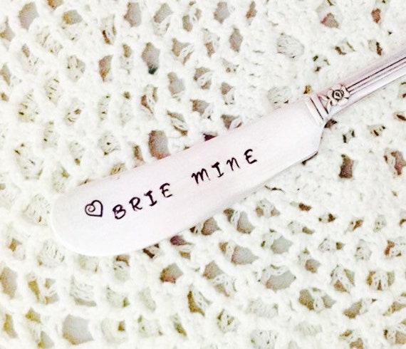 Brie Mine Knife Brie Cheese Knife Wedding Shower Gift | Etsy