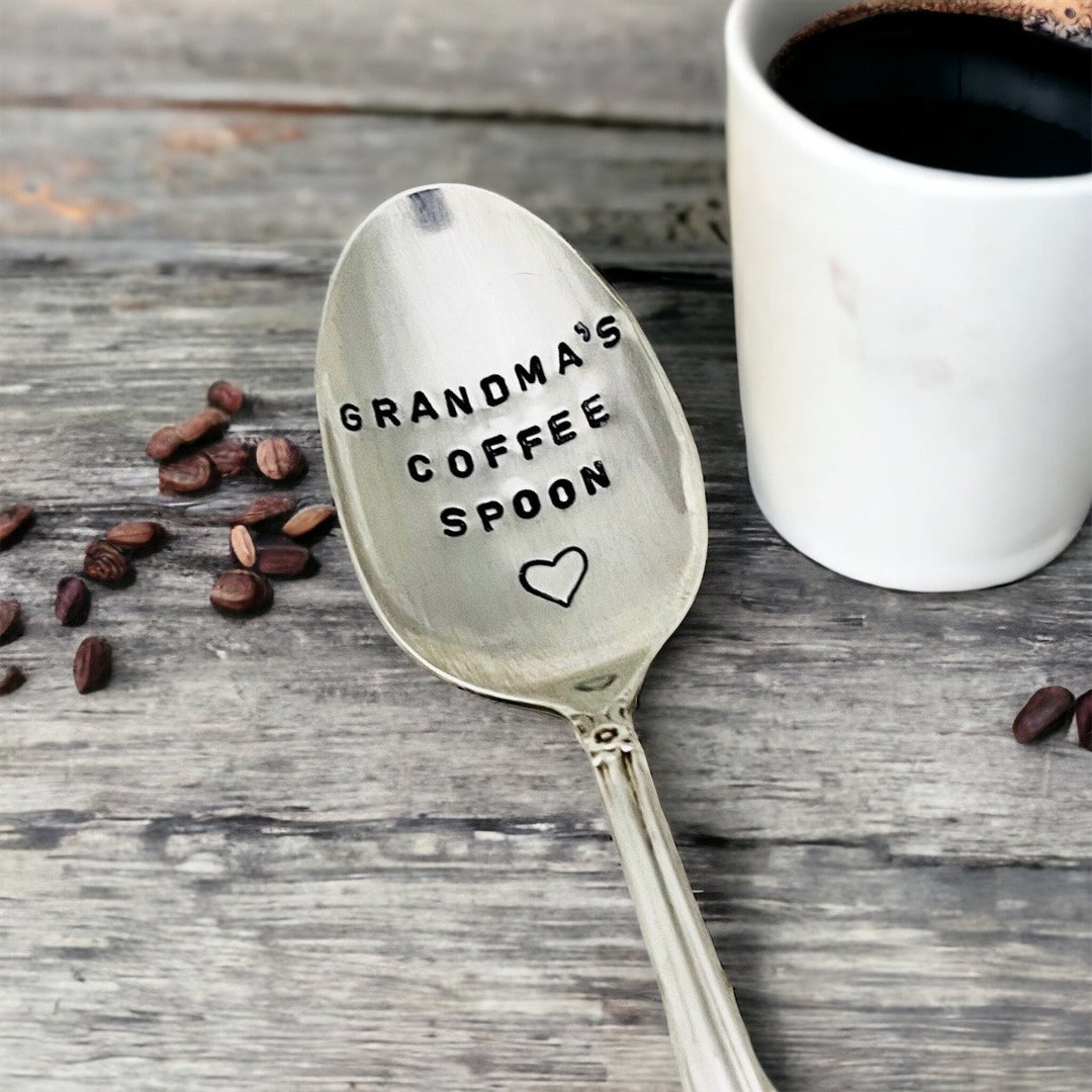 Grandmas Coffee Spoon, Gift for Grandma, Grandmas Tea Spoon - Etsy