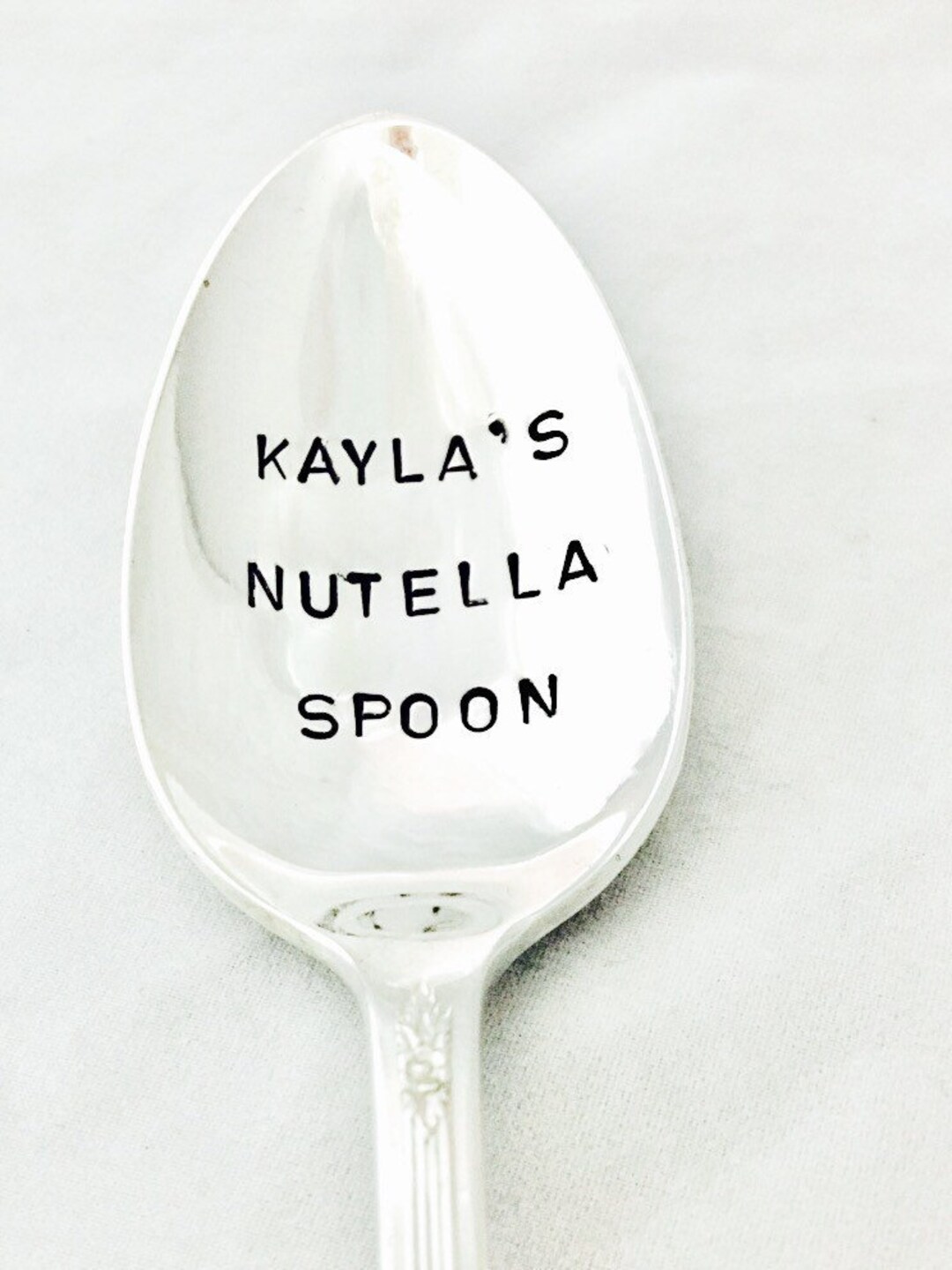 Nutella Personalized Spoon, Nutella Lover Gift, Gift for Her, Foodie ...