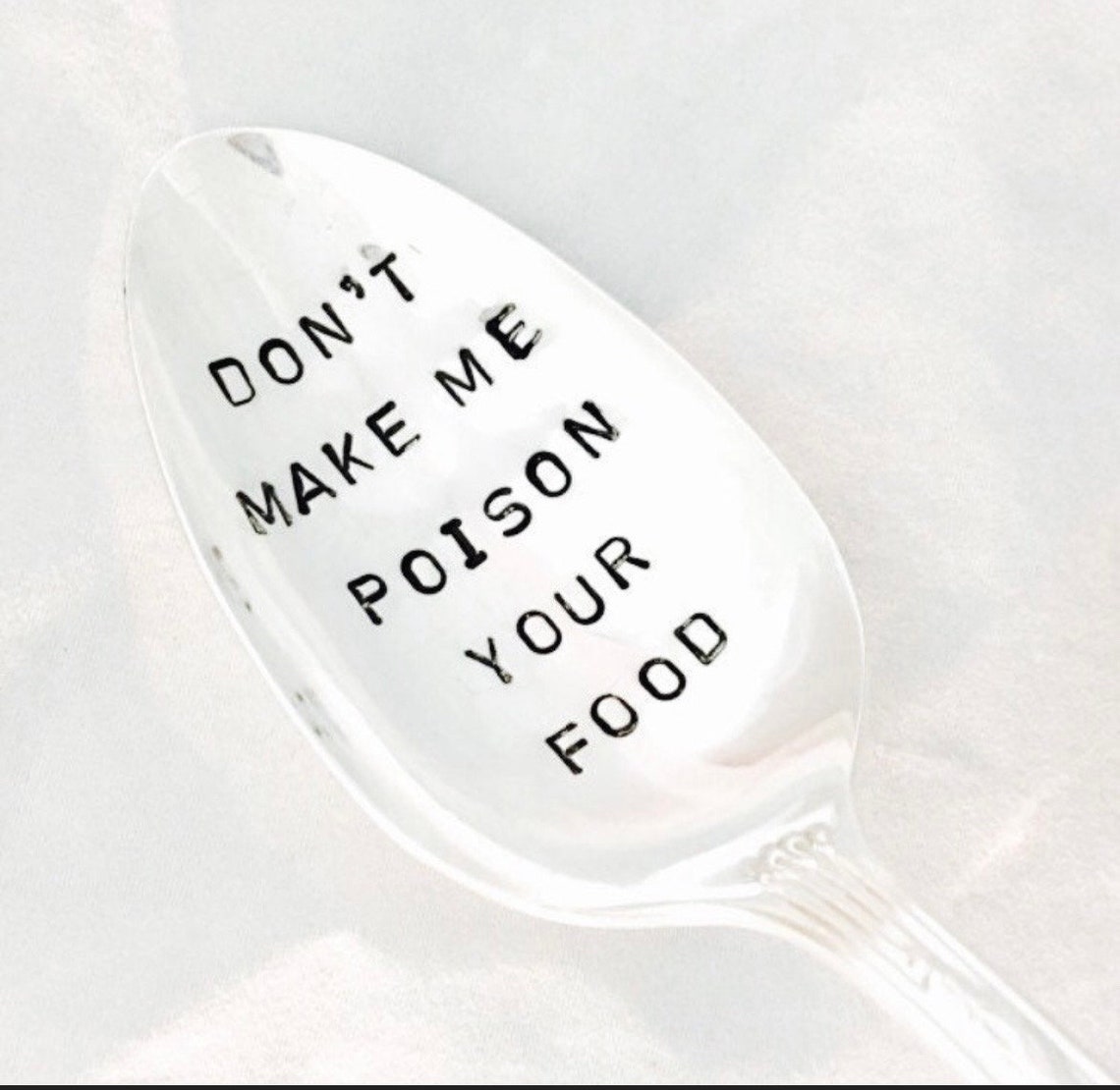 Don't Make Me Poison Your Food, Foodie Gift, Funny Hostess Gift ...
