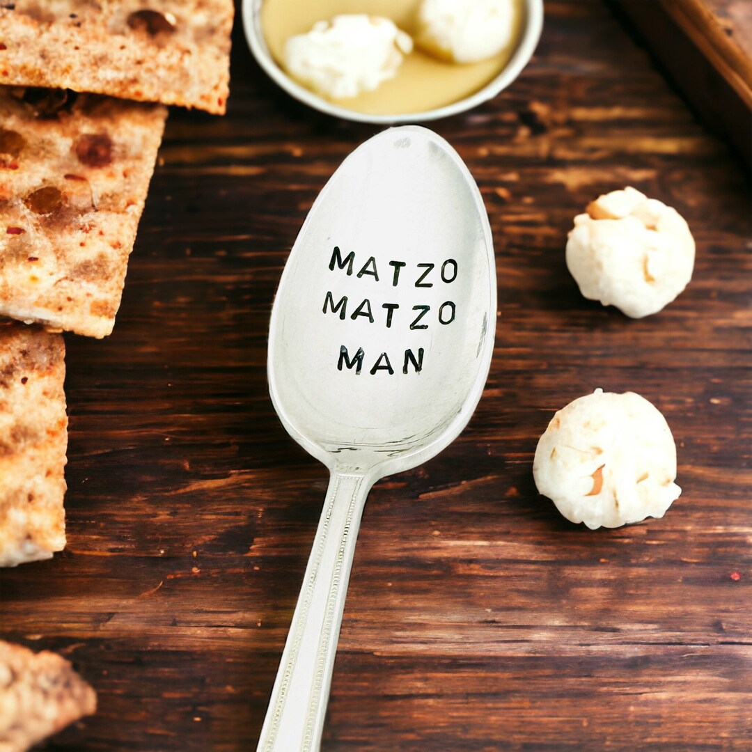 Matzo Man Spoon, Soup Lover Gift, Funny Matzo Ball Soup Spoon - Etsy