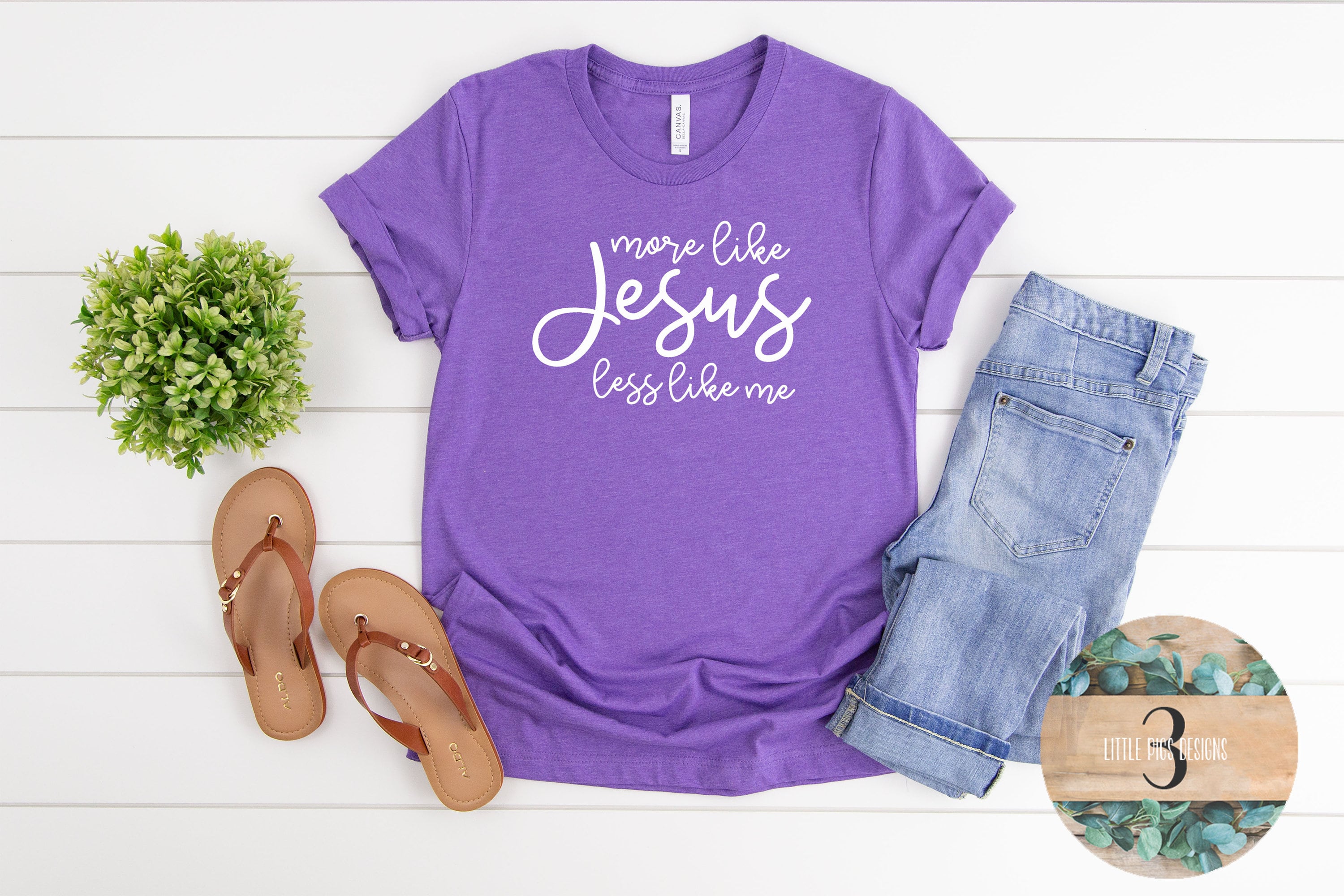 More Like Jesus Less Like Me Shirt | Etsy