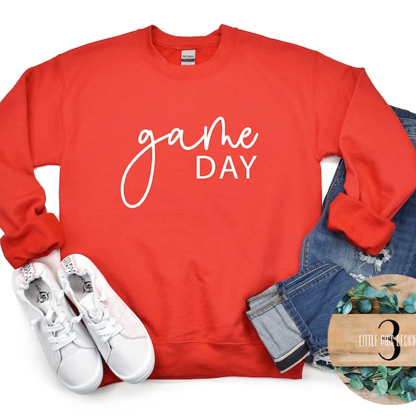 Game Day Red Tshirt - Etsy