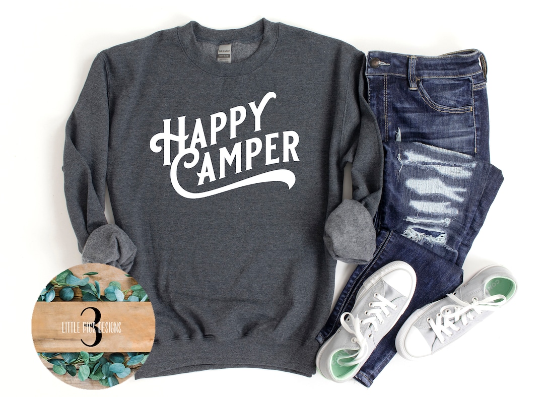 Happy Camper Adult Unisex Shirt - Etsy