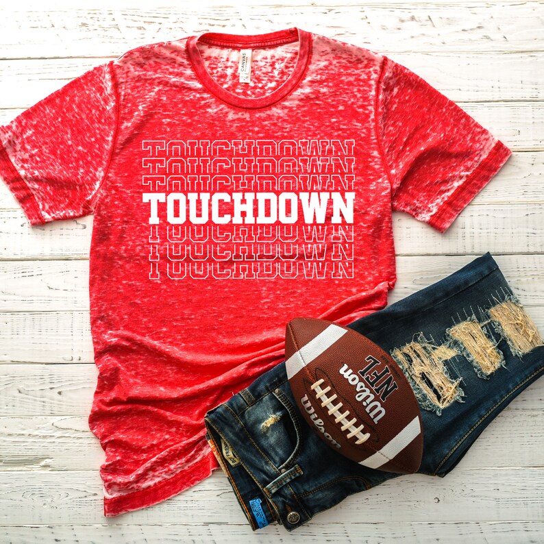 Retro Touchdown or Game Day Shirt - Etsy