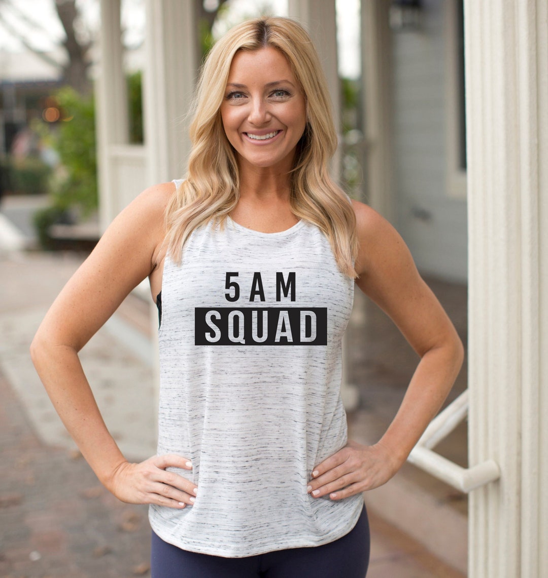 NEW! Workout Tank. 5AM Squad. Five in the Morning Squad. Five Crew ...