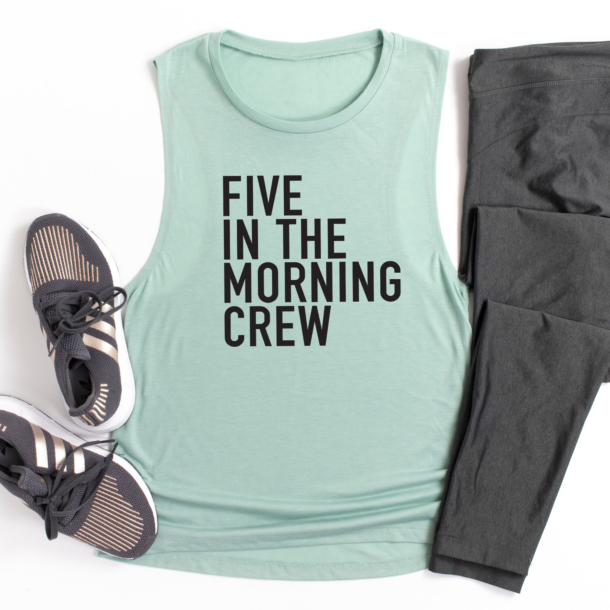 Workout Tank. Five in the Morning Crew. 5AM Crew. Five Crew - Etsy UK