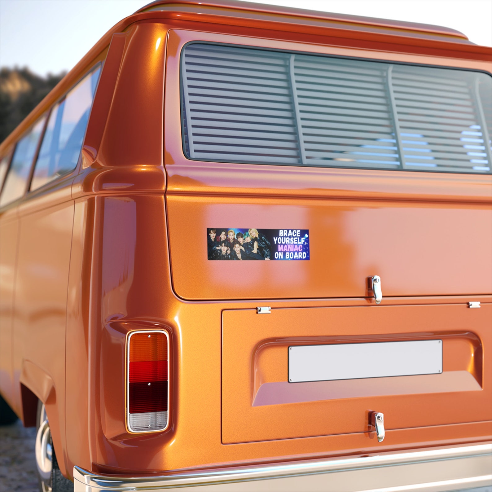 Stray Kids Bumper Sticker: "maniac on Board" - SKZ Stay Vinyl Decal - Etsy