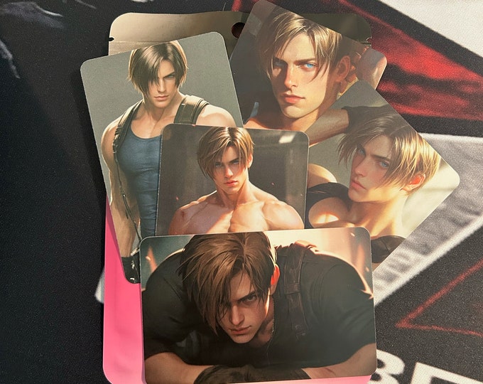 Leon Kennedy, Resident Evil, Photocards, Leon Kennedy, RE4 Remake ...
