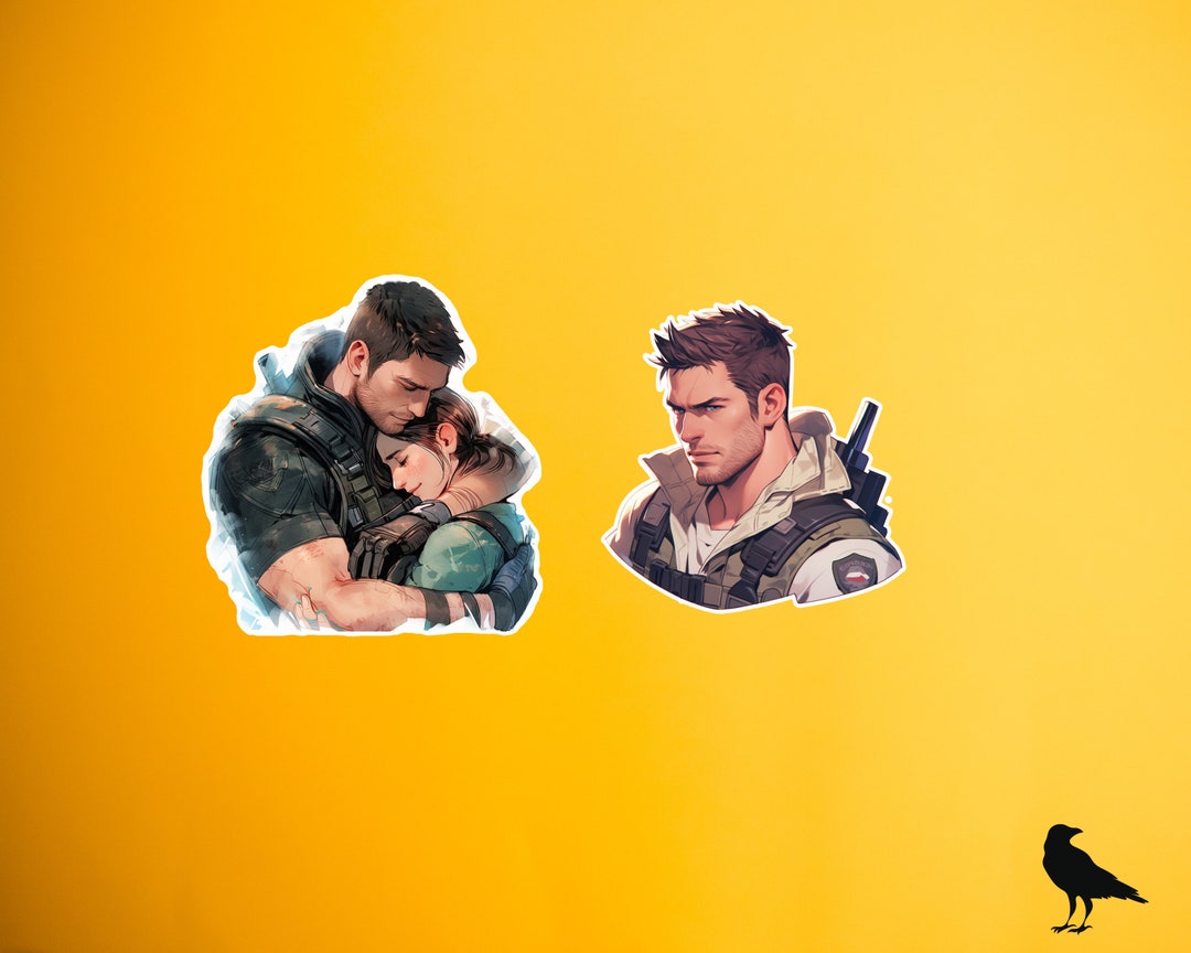 Chris Redfield, Jill Valentine, Resident Evil, Stickers, Couple, Love ...