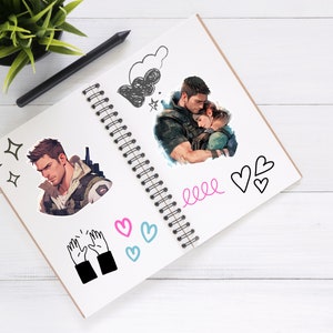 Chris Redfield, Jill Valentine, Resident Evil, Stickers, Couple, Love ...