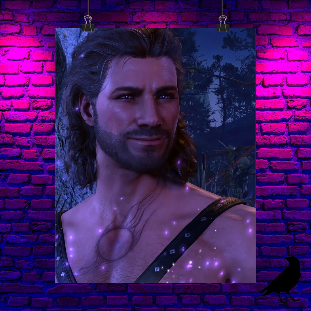 Gale, Baldur's Gate 3, Poster, Gale Dekarios, Wizard, Companion, Gale ...
