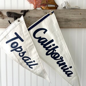 Custom Boat Pennant Custom Sailing Gift Nautical Flag - Etsy