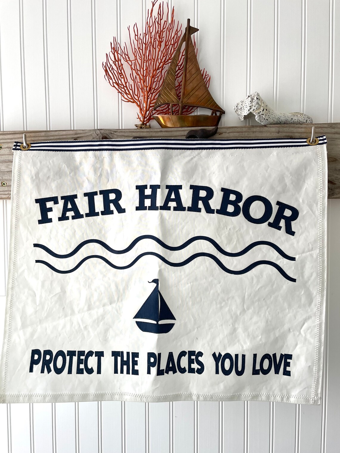 Custom Boat Sign Custom Sailboat Flag Nautical Wall Hanging - Etsy