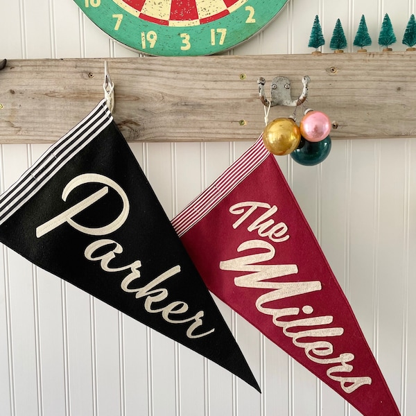 Personalized Sports Pennant - Etsy