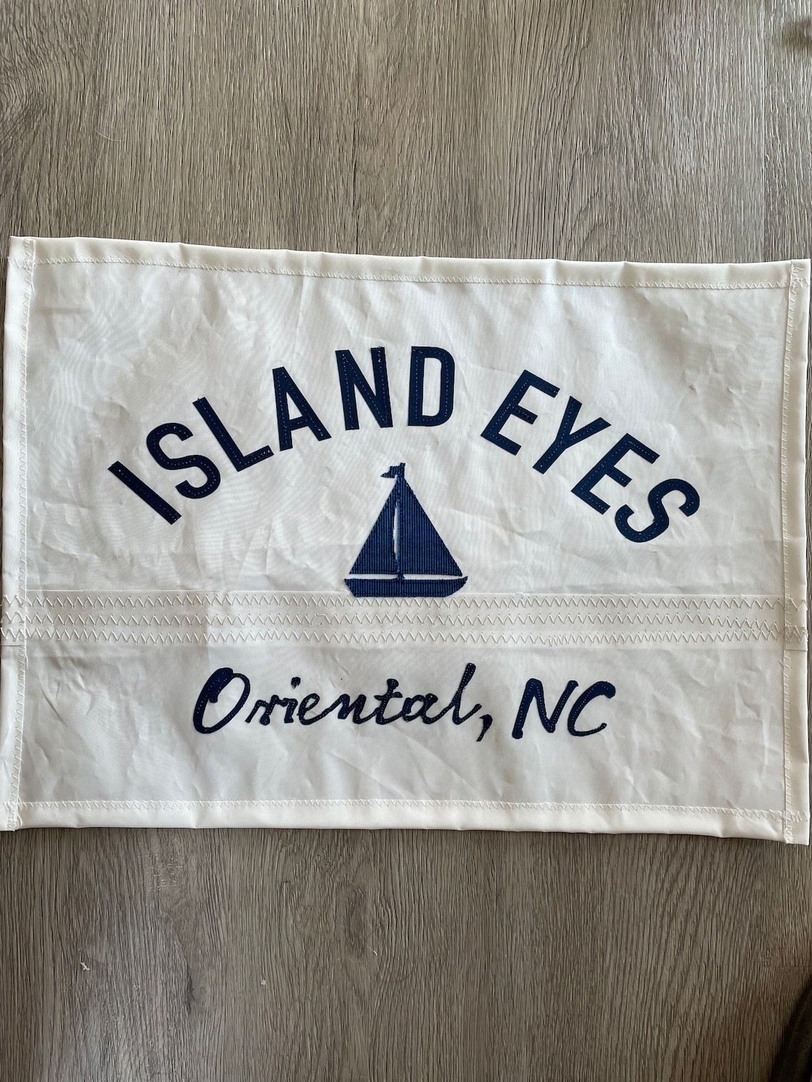 Custom Boat Sign Custom Sailboat Flag Nautical Wall Hanging | Etsy
