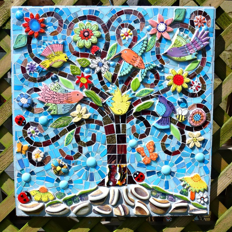 Tree of Life Mosaic - Etsy