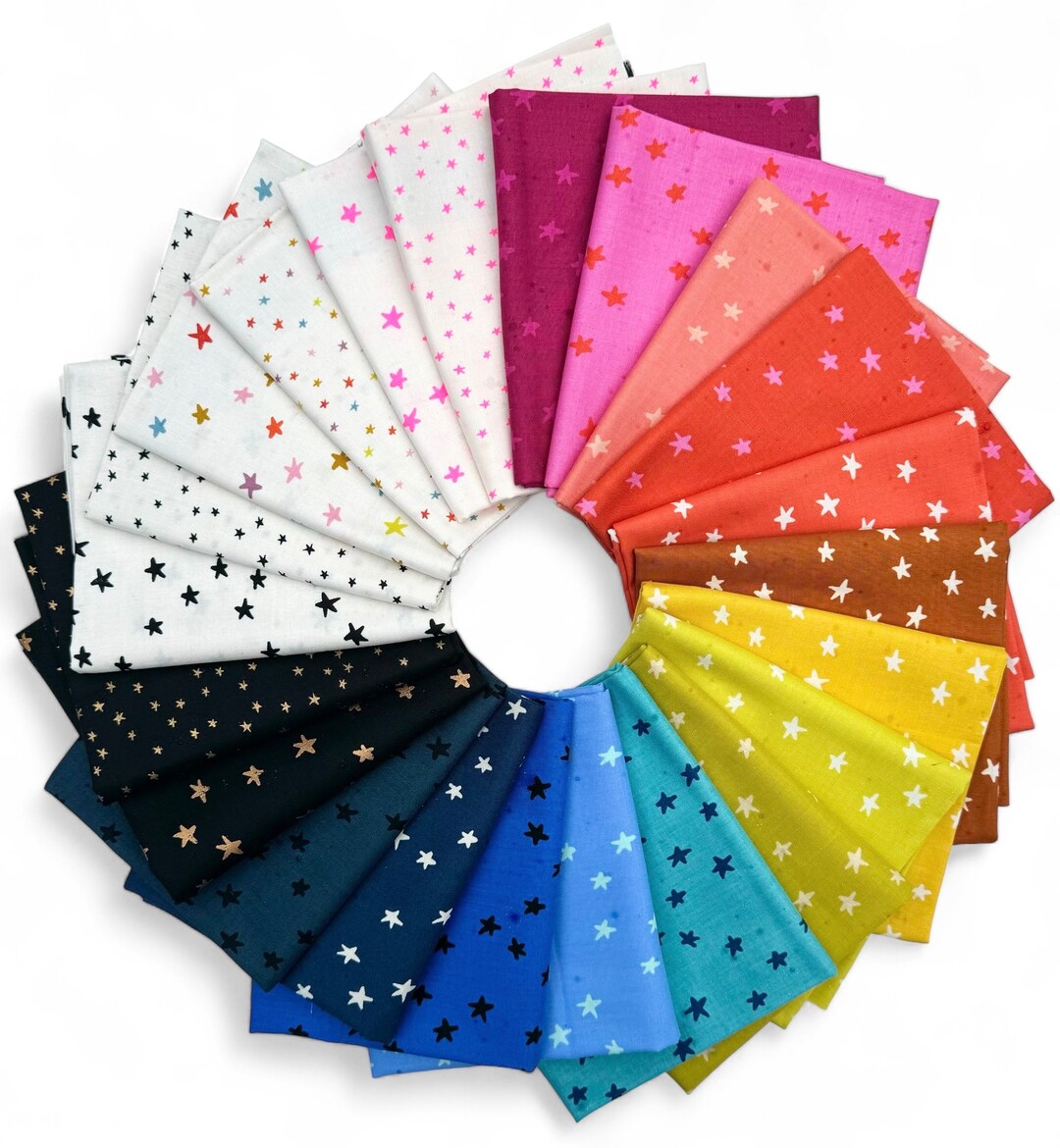 Starry Fat Quarter Bundle 2024 by Alexia Marcelle Abegg for Moda’s Ruby ...