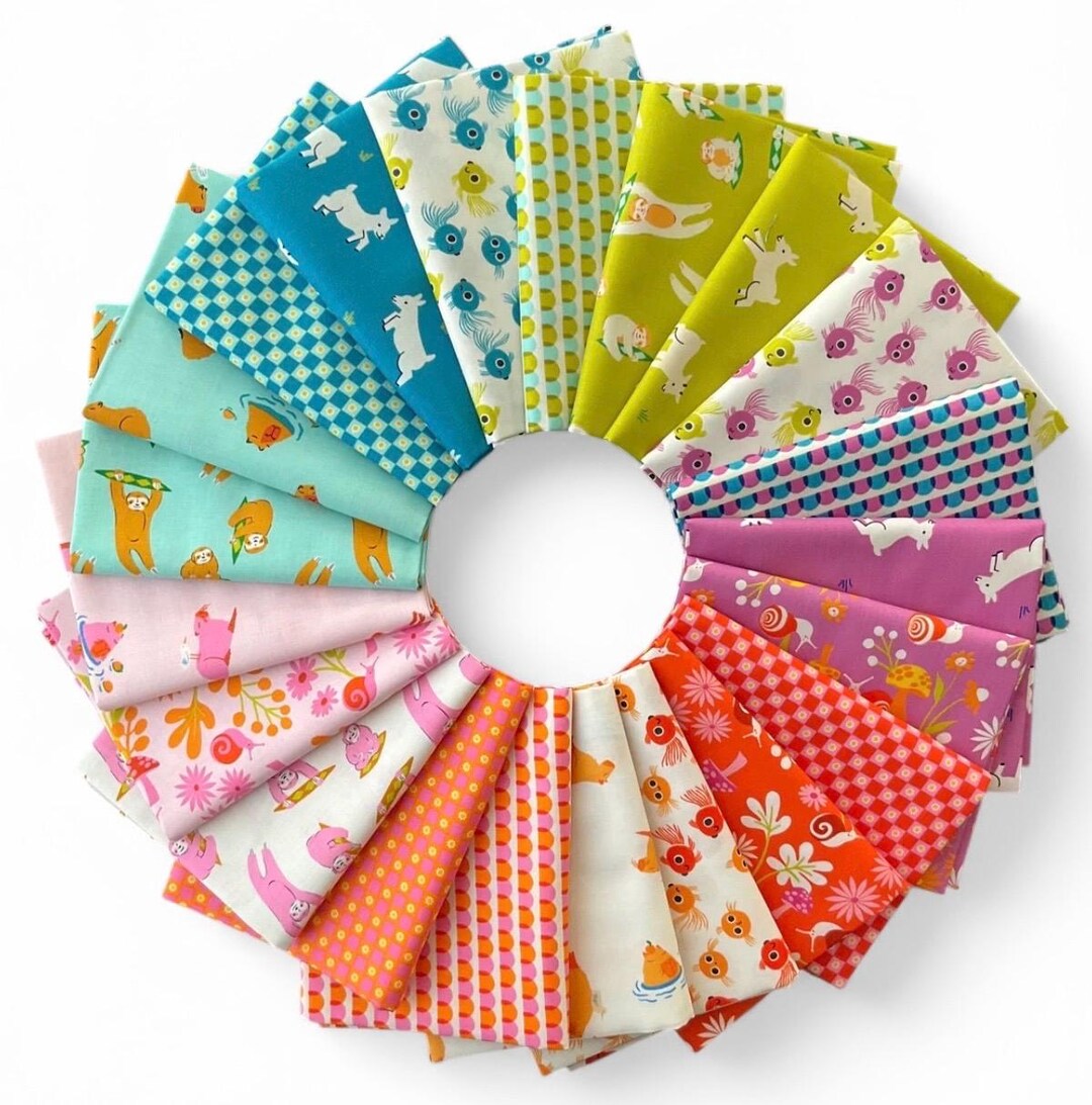 Animal Animal Fat Quarter Bundle by Kimberly Kight for Moda’s Ruby Star ...