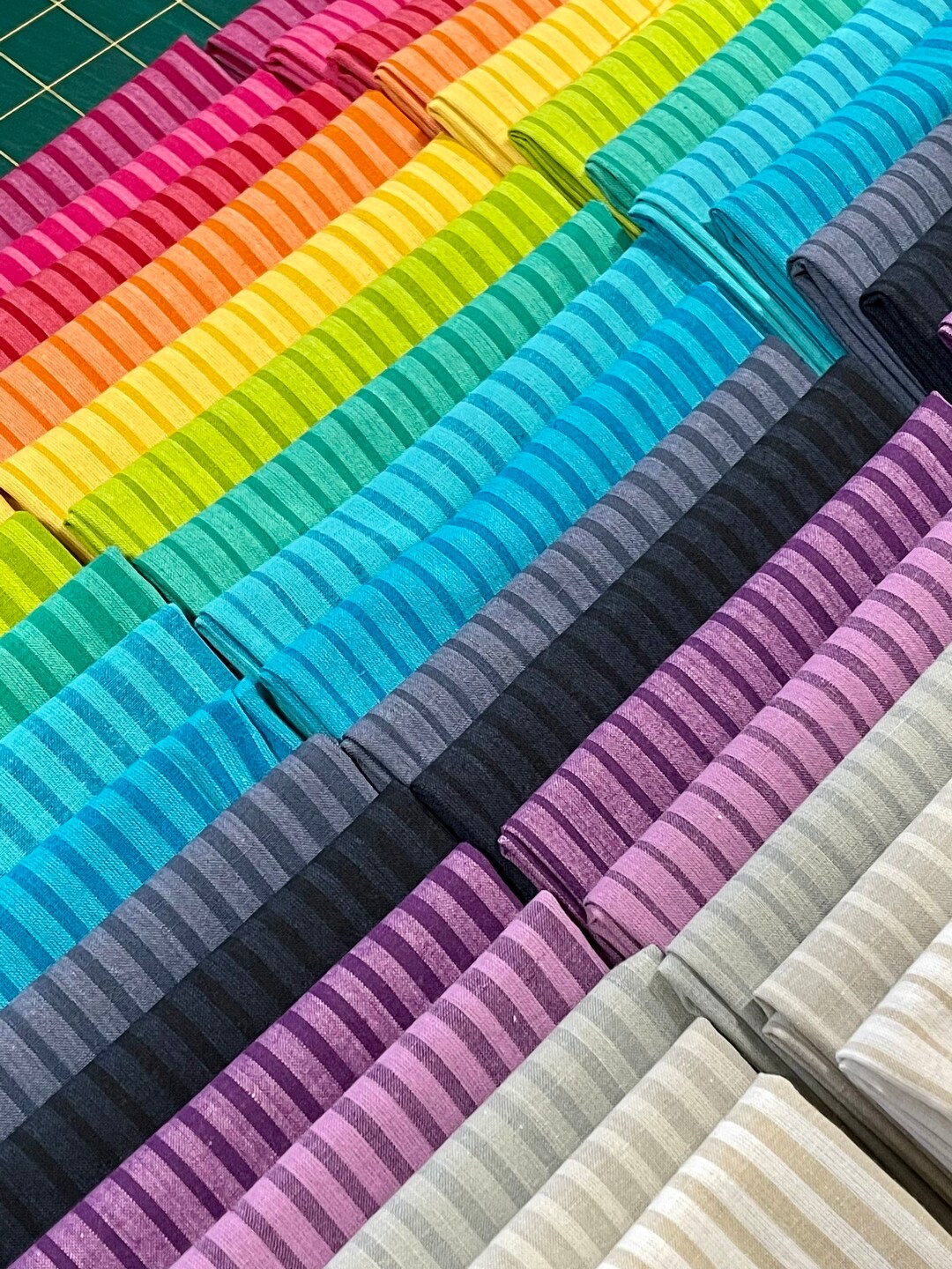 Moda Ombré Woven Stripes by V and Co. -- Fat Quarter of 16 - Etsy