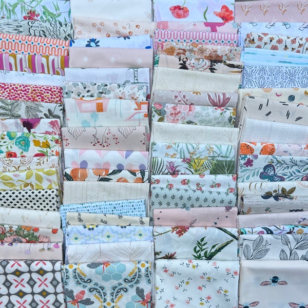 Low Volume Fabric Bundle - Etsy