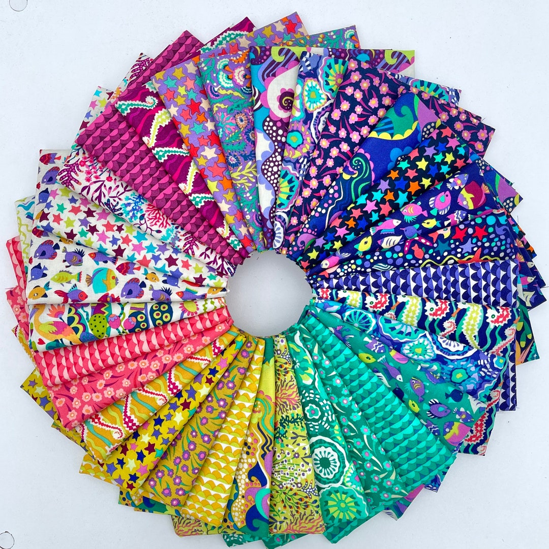 Atlantis by Sally Kelly for Windham Fabrics - Fat Quarter Bundle of All ...