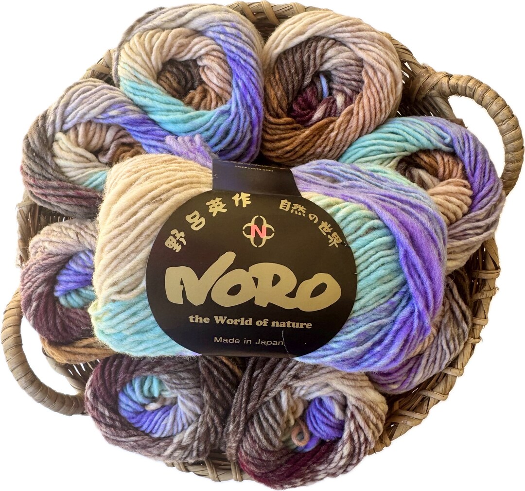 NORO Kureyon - (425) "toride" - 50g - 100% Wool- 10 Ply Yarn - Etsy UK