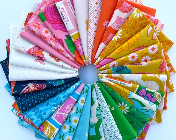 Flowerland by Melody Miller - Ruby Star Society - Fat Quarter Bundle of ...