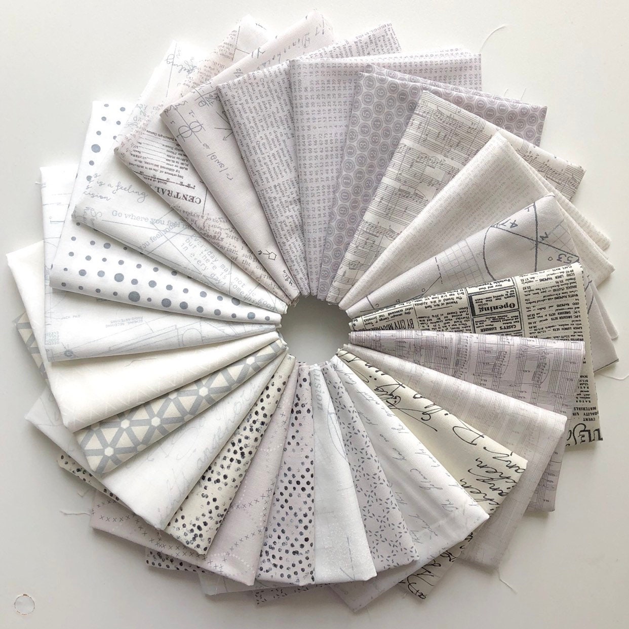 Low Volume Fabrics by Zen Chic for Moda - Fat Quarter Bundle of 24