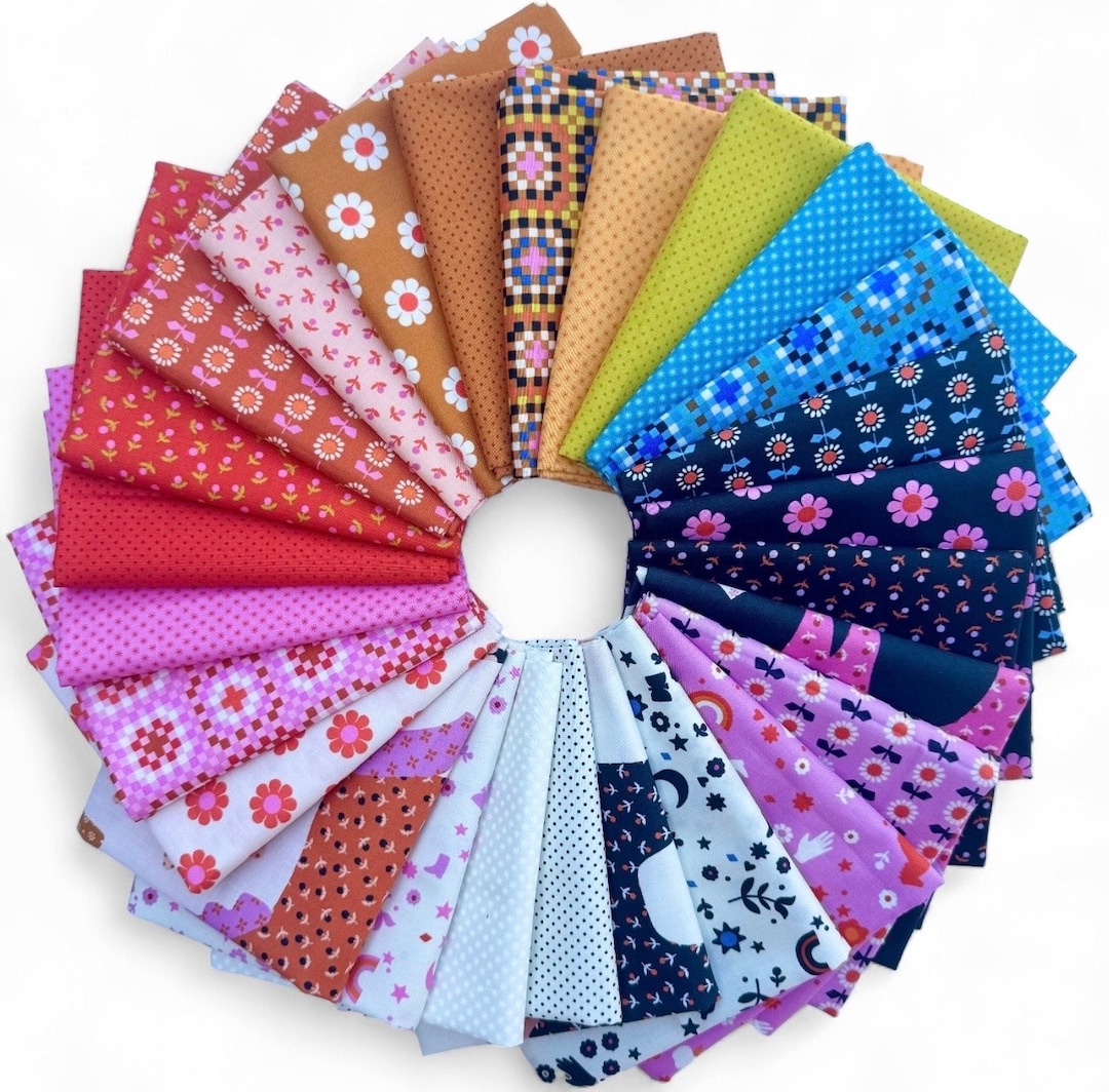 Meadow Star by Alexia Abegg - Ruby Star Society - Fat Quarter Bundle of 26 Prints - Etsy