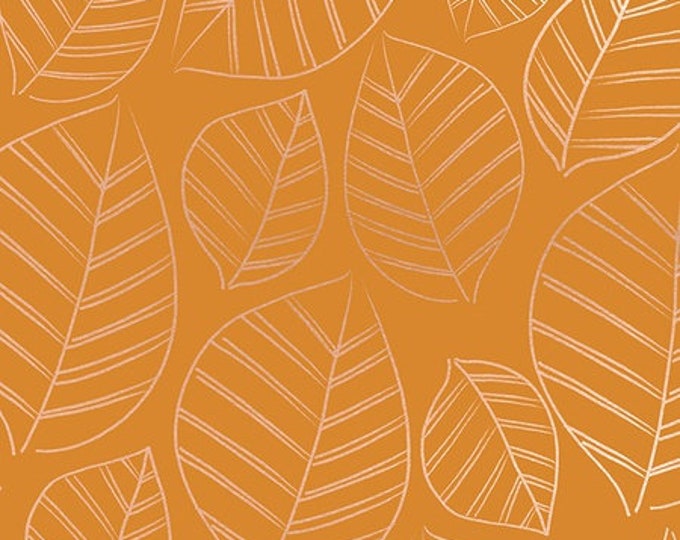 Aviary Leafy in Caramel RS5003-14M by Ruby Star Society for Moda Fat ...