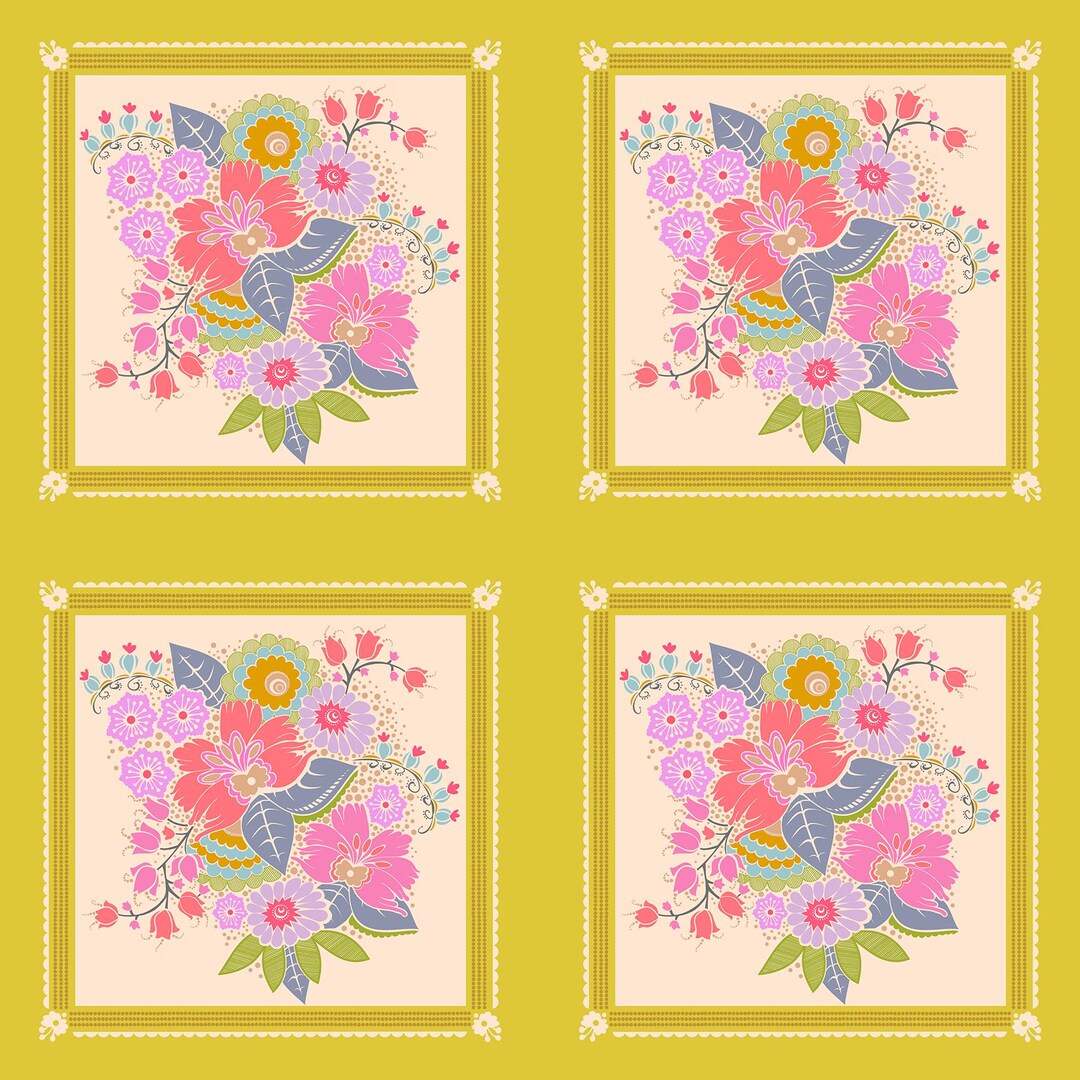 Allegory by Anna Maria Parry -- Fat Quarter of AMT144-71V Square Dance ...