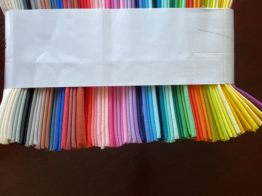 Bundle Fqs New Ruby Bee Solids by Heather Ross and Annabel Wrigley 37 ...