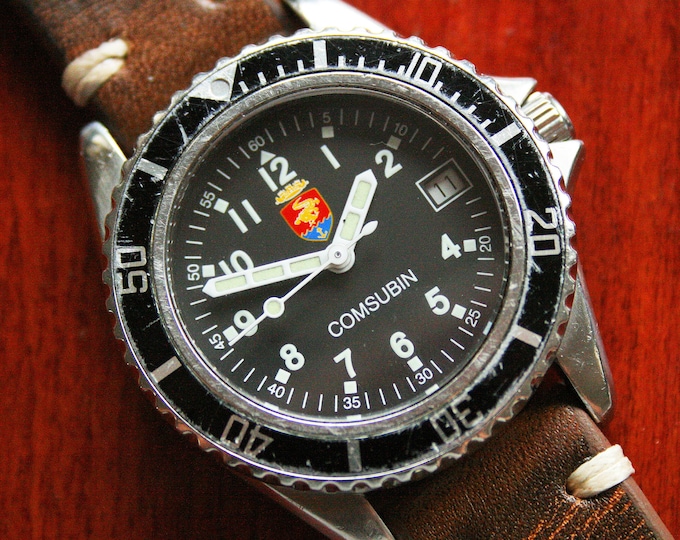 DPW COMSUBIN - Vintage Italian Special Forces COMSUBIN Diver Watch ...