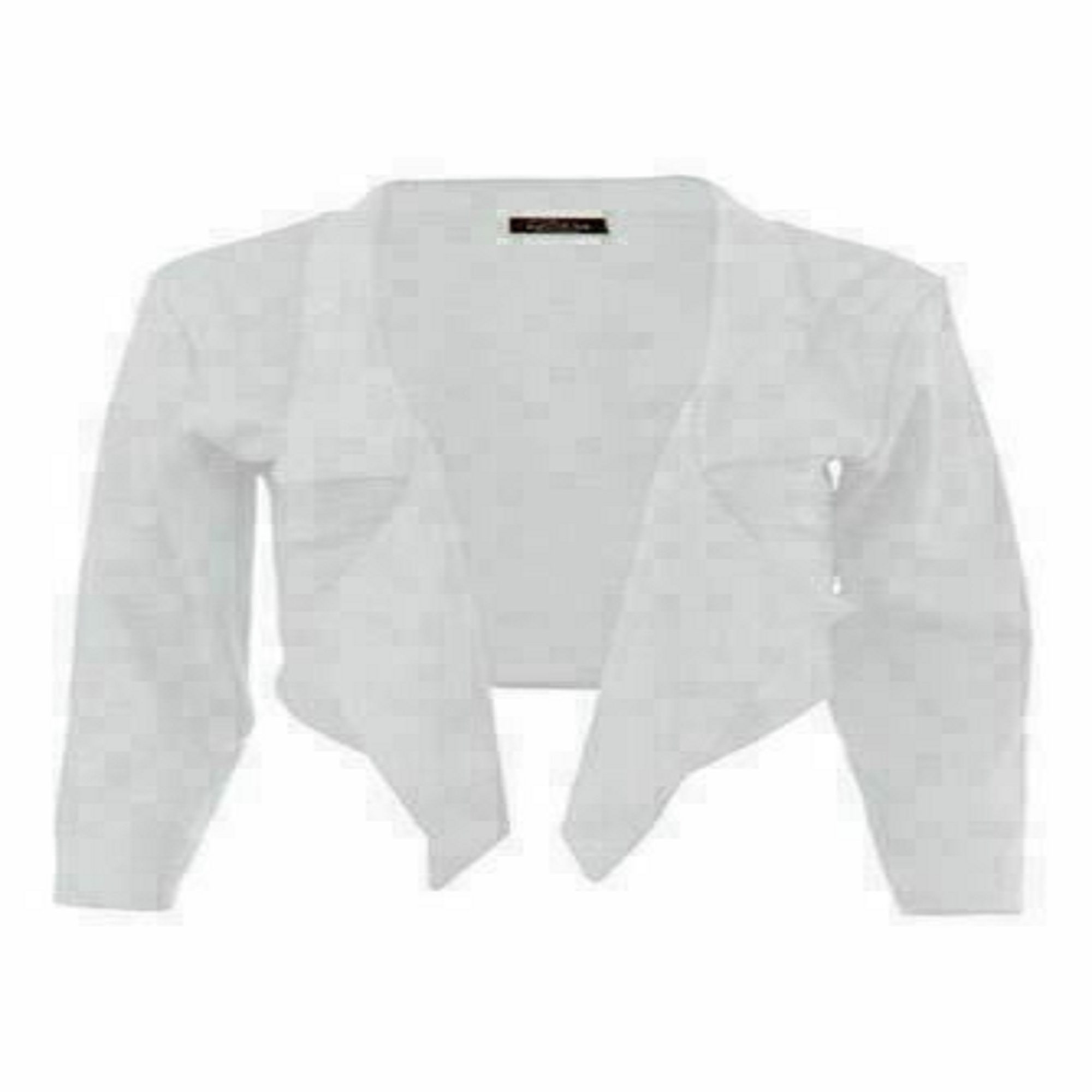 Cropped Style Waterfall Blazer Jacket Coat Top Ladies&women - Etsy