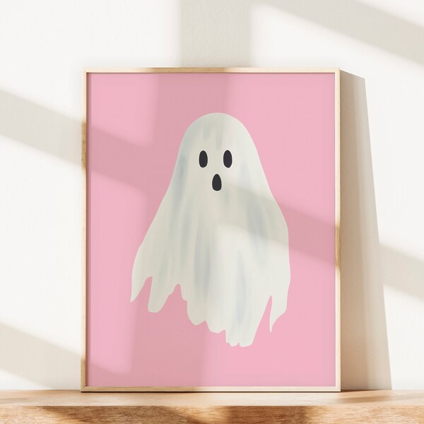 Pink Ghost - Etsy