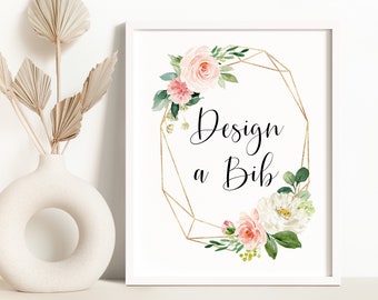 Decorate a Bib Sign - Etsy