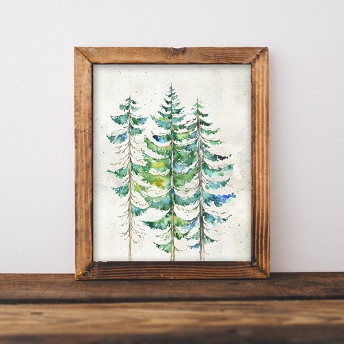 Wildflower Garden Illustration 8x10 Art Print Office Decor | Etsy